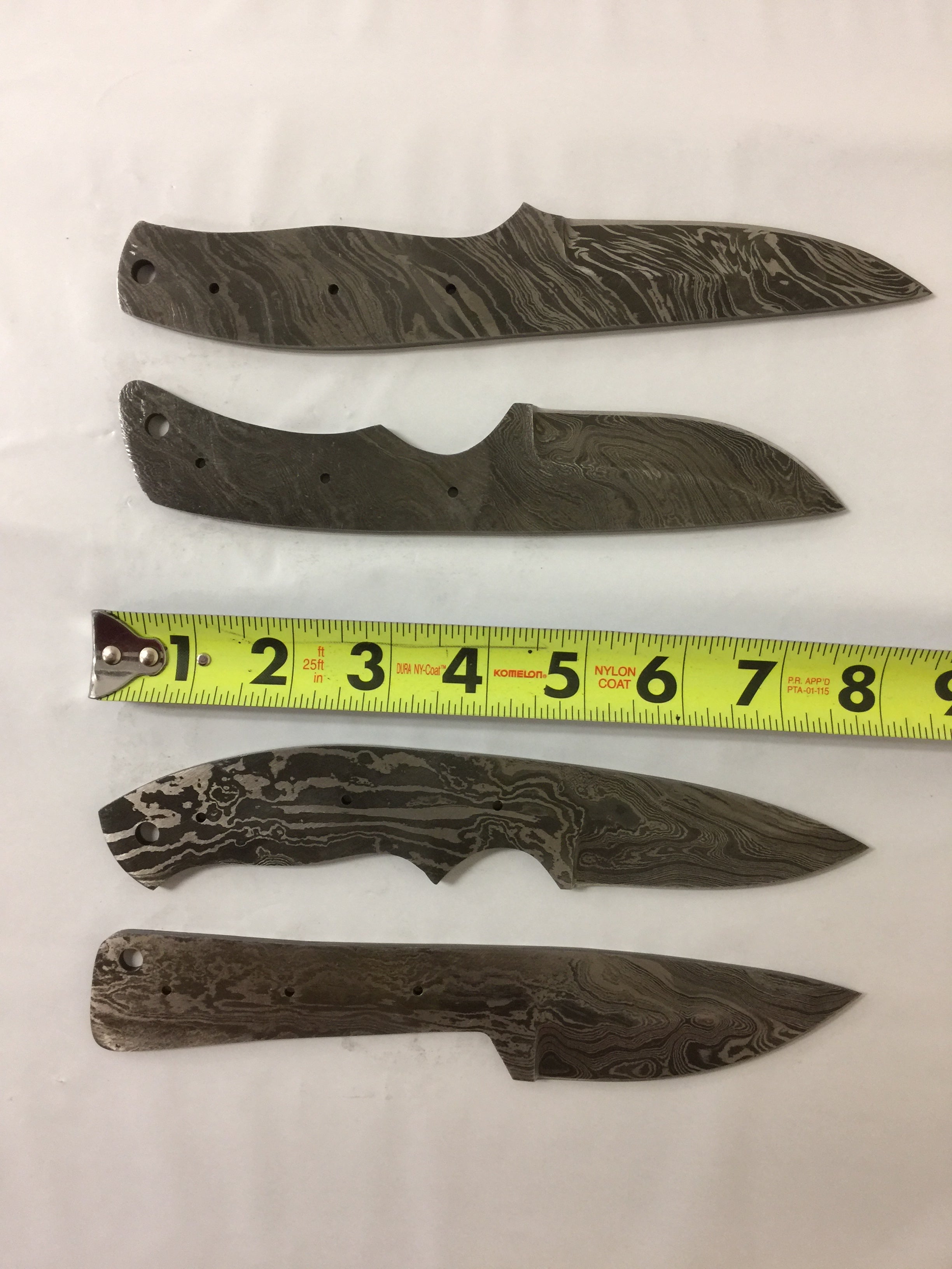 Blank Knife Blades (Damascus Steel) in USA – Damascus Depot